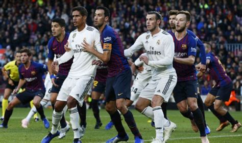 ريال مدريد ضد برشلونة تعرف على تشكيل كلاسيكو الدوري الإسباني