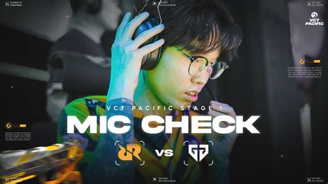 RRQ Vs GEN G Voice Comms VCT Pacific Stage YouTube