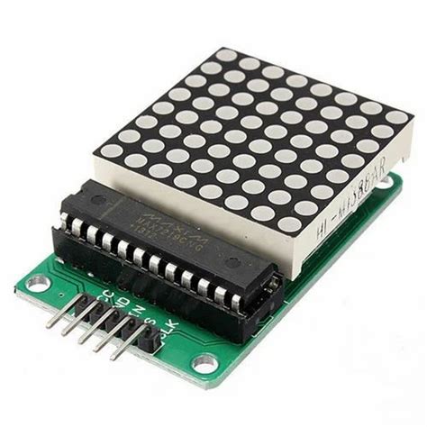 Max7219 Dot Led Matrix Board At ₹ 250piece Led Module In Mumbai Id 13931360548