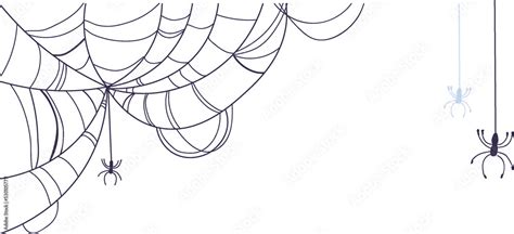 Cobweb Cobweb Halloween Spooky Background Frame Vector Cobweb Png