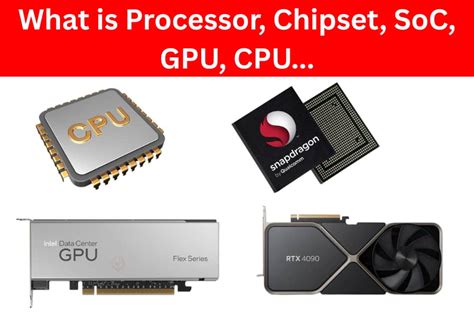 What is Processor Chipset SoC CPU GPU More कय हत ह अभ वसतर म जन trakByte Com