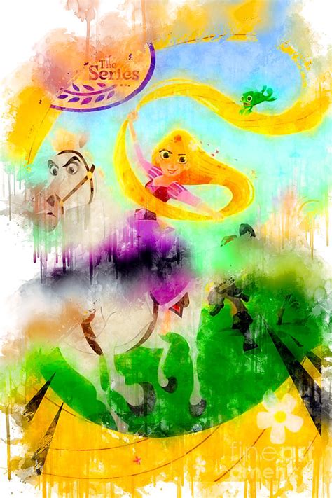 S03941 Tv Show Tangled The Series Cassandra Rapunzel Pascal Eugene