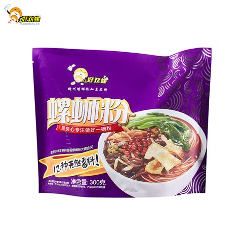 好欢螺螺蛳粉柳州正宗螺丝粉300g克3袋广西特产原味方便螺狮粉虎窝淘