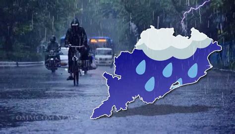 Wet Spell To Continue In Odisha For Next 5 Days With Isolated Heavy To
