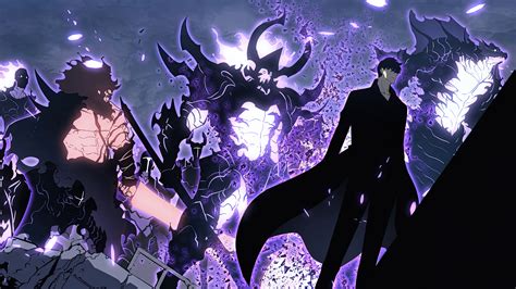 Anime Solo Leveling Sung Jin Woo P Wallpaper Hdwallpaper Desk My Xxx