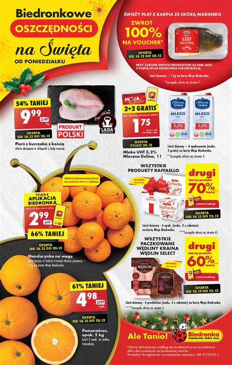 Gazetka Promocyjna Biedronka Od Poniedziałku Lada Tradycyjna
