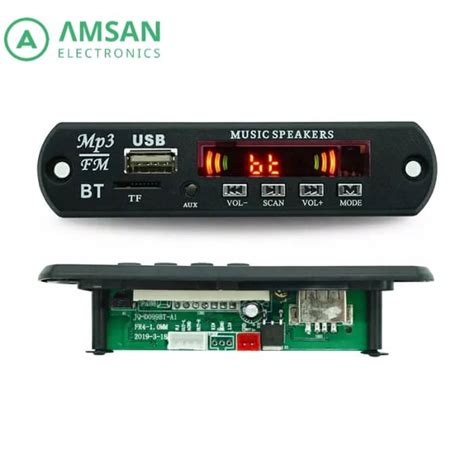 Bluetooth Mp3 Modul Digital Radio FM USB TF Music Player - AMSAN ...
