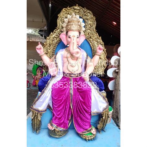 Eco Friendly Clay Ganesh At Best Price In Ahmedabad By Shree Bhavani Mandap Mfg And Suppliers Id