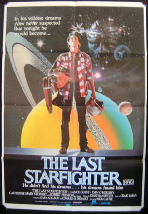 All About Movies The Last Starfighter Poster Original One Sheet 1984