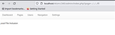Atomcms 20 Security