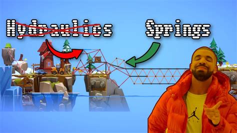 real life engineer avoiding hydraulics 6 4 challenge poly bridge 3 youtube