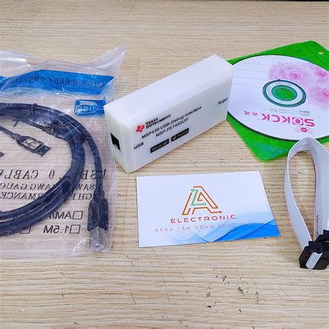 máy nạp msp430 msp fet430uif trình ghi usb jtag sbw bsl không có cáp