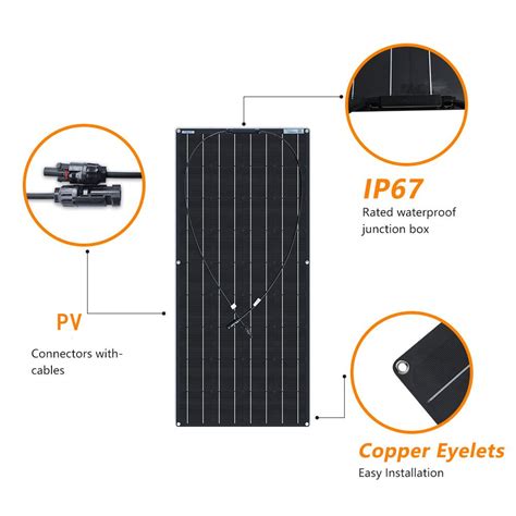 Xinpuguang 100w Flexible Solar Panel United Kingdom Artofit