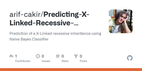 github arif cakir predicting x linked recessive inheritance using