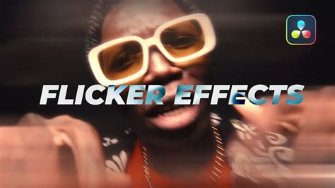 15 Flicker Effects For Davinci Resolve Youtube