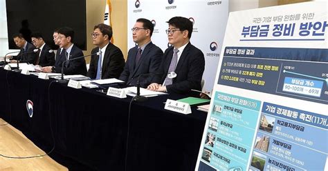 숨은 세금 부담금 10개 중 4개꼴 구조조정첫 전면정비