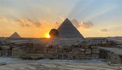 Sunset Over The Sphinx Claimed To Prove Equinox Alignment Ancient Origins