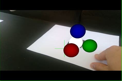 GitHub AlexanderSavochkin ARTemplate Augmented Reality Application