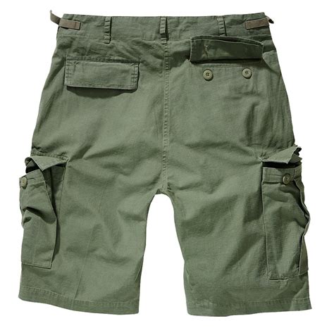 Ripstop Cargo Shorts Men Olive Shorts
