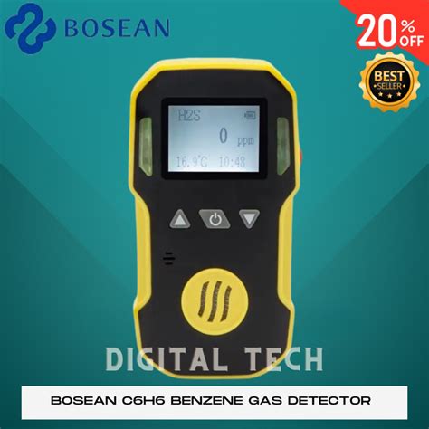 Jual Bosean C6h6 Benzene Gas Detector C6h6 Benzena Analyzer Alarm System Shopee Indonesia