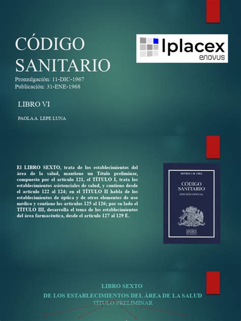 Código Sanitario Pdf Farmacia Farmacéutico
