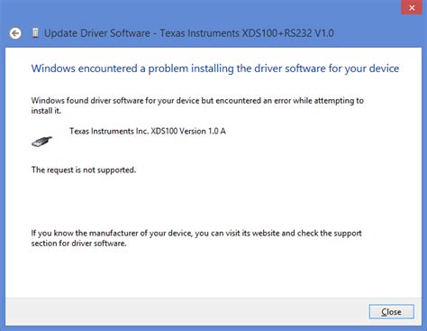 Tmdsdock28335 Com Port Is Not Detected In Device Manager C2000