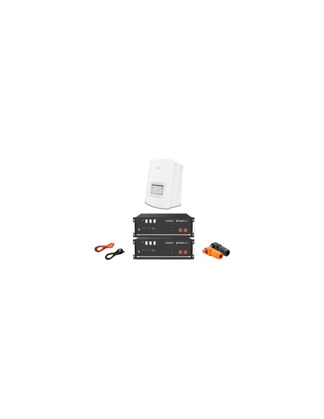 Sistema Di Accumulo Monofase Inverter 6kw Solis Batteria Al Litio