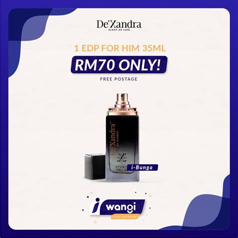 Original Dexandra Perfume Edp 35ml For Him Shopee Malaysia