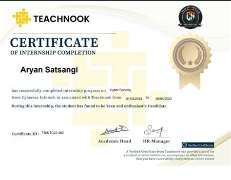 Aryan Satsangi On Linkedin Teachnook Cybersecurity Ethical Hacking Penetration Testing…