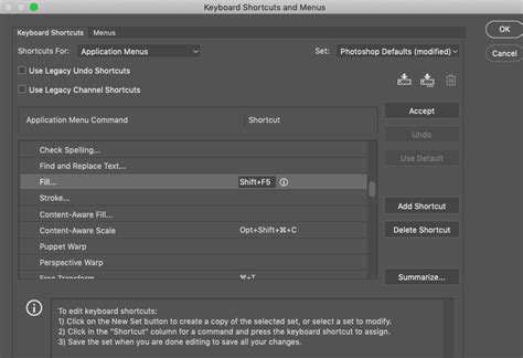 solved shift f5 does not work correctly adobe community 10606414