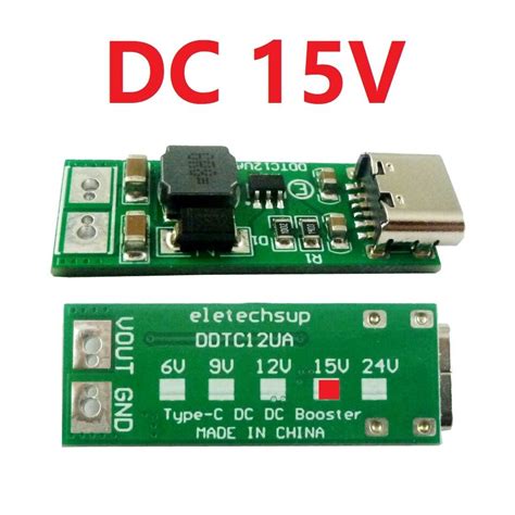 W Type C Female Usb Dc V To V V V V V Dc Dc Boost Step Up