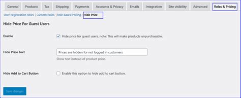Custom Roles And Pricing Documentation Woocommerce
