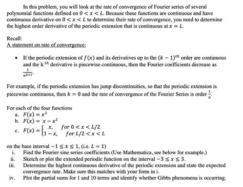 Solved In This Problem You Will Look At The Rate Of