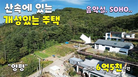 동호회 음악 미술 작품전시 추천 양평전원주택급매 회사연수원 마을전경 토지339평 건물66평 양평땅급매 H빔철근구조 양평단독주택