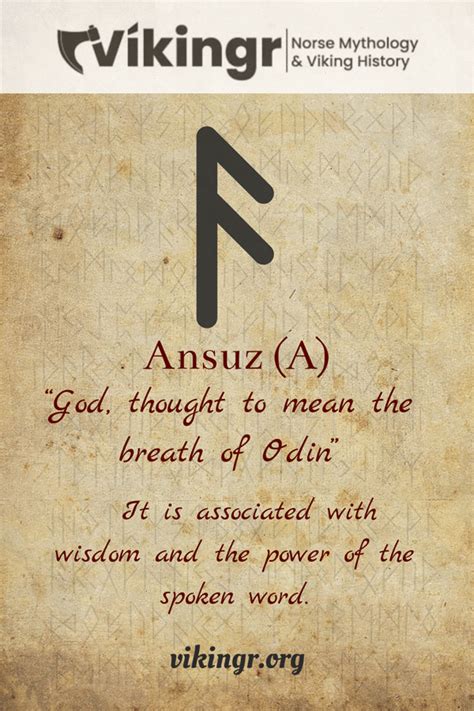 Ansuz The Rune Of Divine Inspiration An In Depth Look