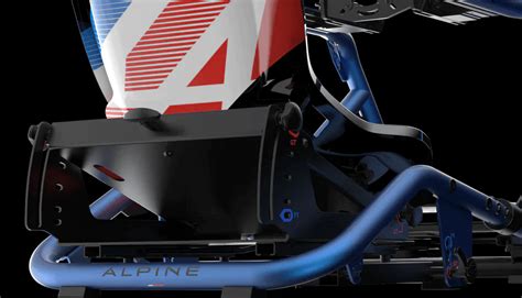 Trak Racer Alpine Trx Negro Rueda Universal Asiento Alpine Racing