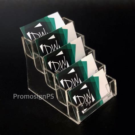 Jual Acrylic Tempat Kartu Nama Display Kartu Nama Kartu Nama Organiser Tempat Kartu Nama