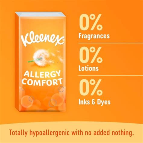 Kleenex Allergy Comfort Tissues Pocket Pack | Ocado