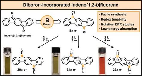 Diboron Incorporated Indenofluorene Isolation Of Crystalline Neutral