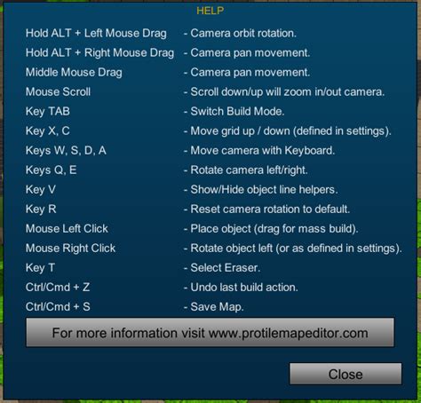 Documentation ProTile Map Editor 2