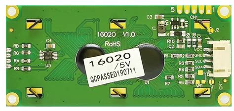 1602 Character Lcd Modules With Positive Rgb And I2c Interface — Pmd Way