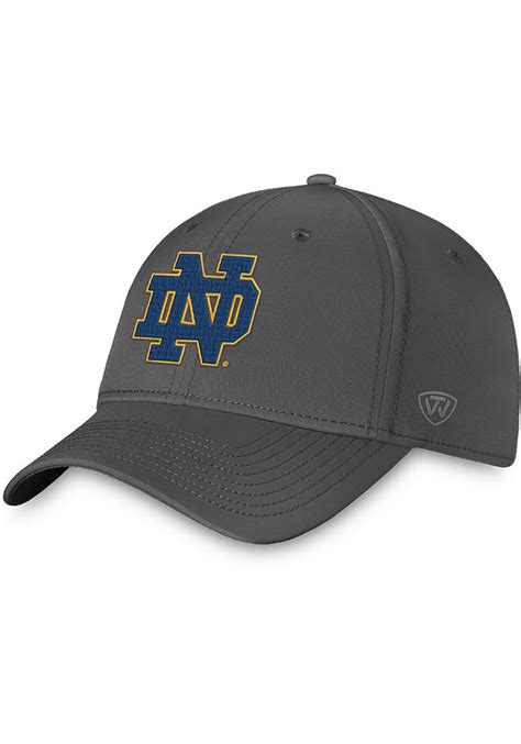 Notre Dame Fighting Irish Mens Victory Charcoal Top Of The World Flex