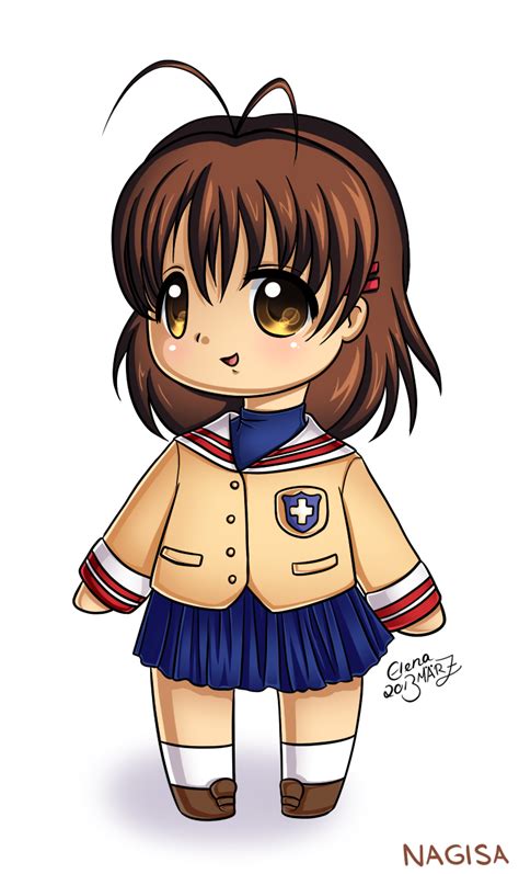 Nagisa Furukawa Chibi By Lennal On Deviantart