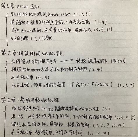 《随机过程及其在金融领域中的应用》第七章：brown运动 Csdn博客