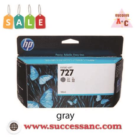 Hp B Ml Gray Ink Cartridge Shopee Malaysia