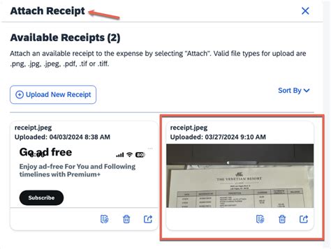 Solved Turn Off Auto Save Receipt Sap Concur Community