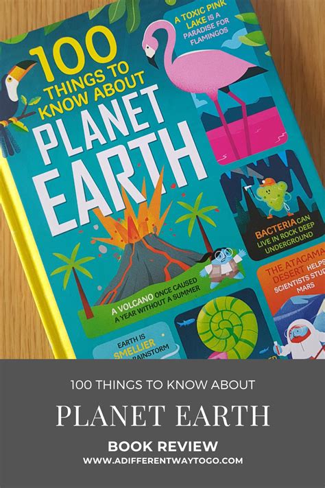 100 Things To Know About Planet Earth Book Review Earth Book