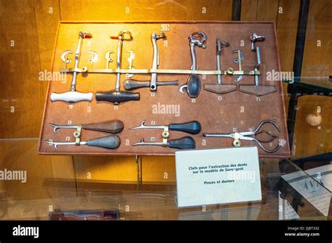 France Paris Museum Of The School Of Medicine Stock Photo Alamy
