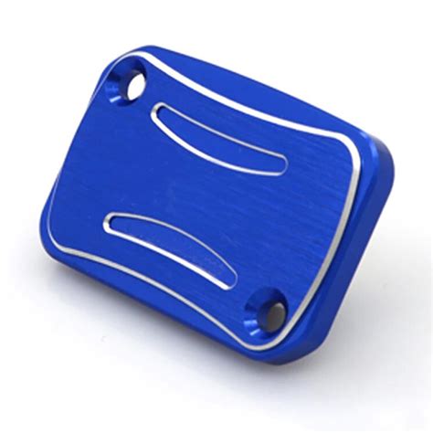 For Car Blue Motorcycle Front Brake Master Cylinder Fluid Reservoir Cover Cap