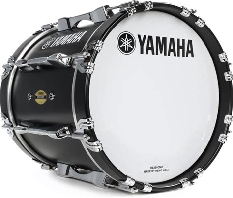 Yamaha 8300 Field Corps Series 14 Inch Marching Bass Drum Black